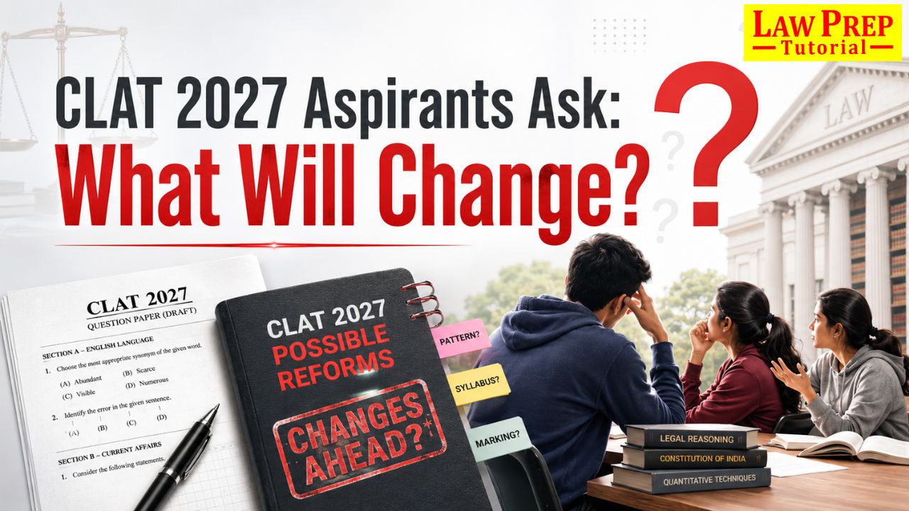 CLAT 2027 Expert Committee Report: Students Need Answers, Not Silence